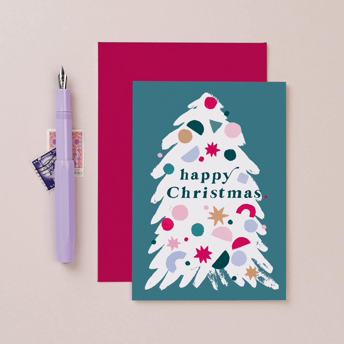 Happy Christmas Tree Card | Christmas Cards | Sister Paper Co.