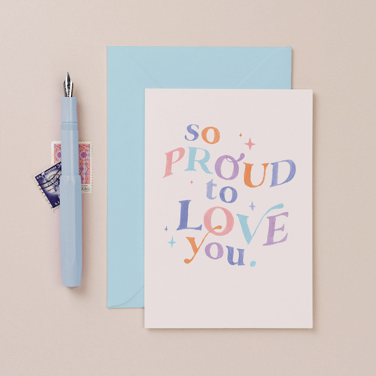 Proud Love Card | Pride Cards | Sister Paper Co.