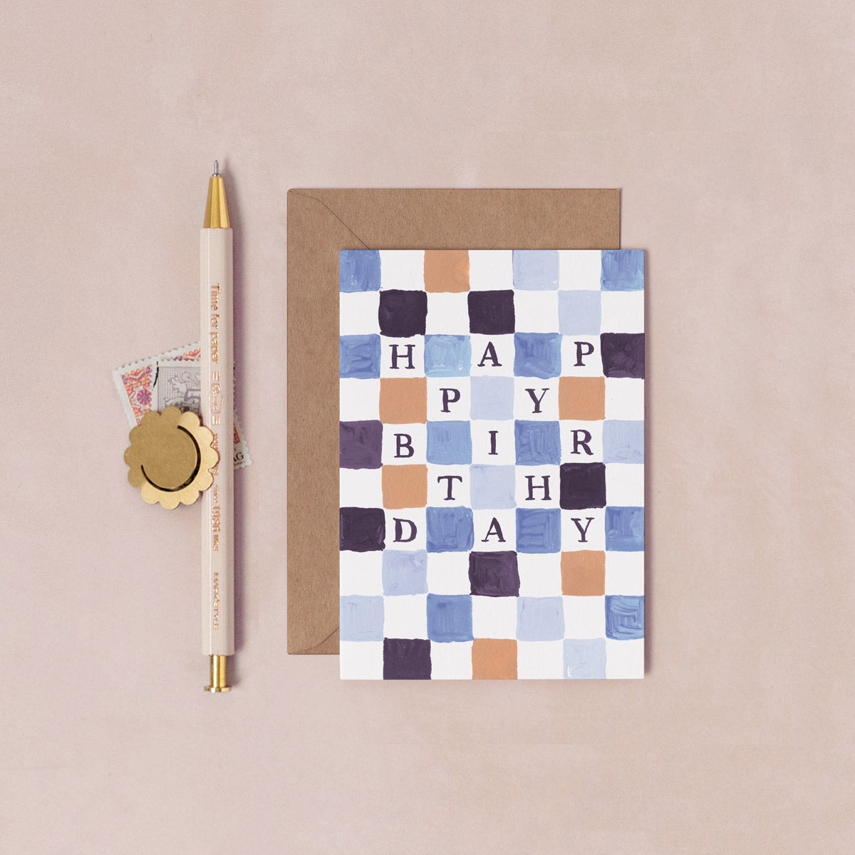 Checkerboard Mini Birthday Card | Birthday Cards | Sister Paper Co.
