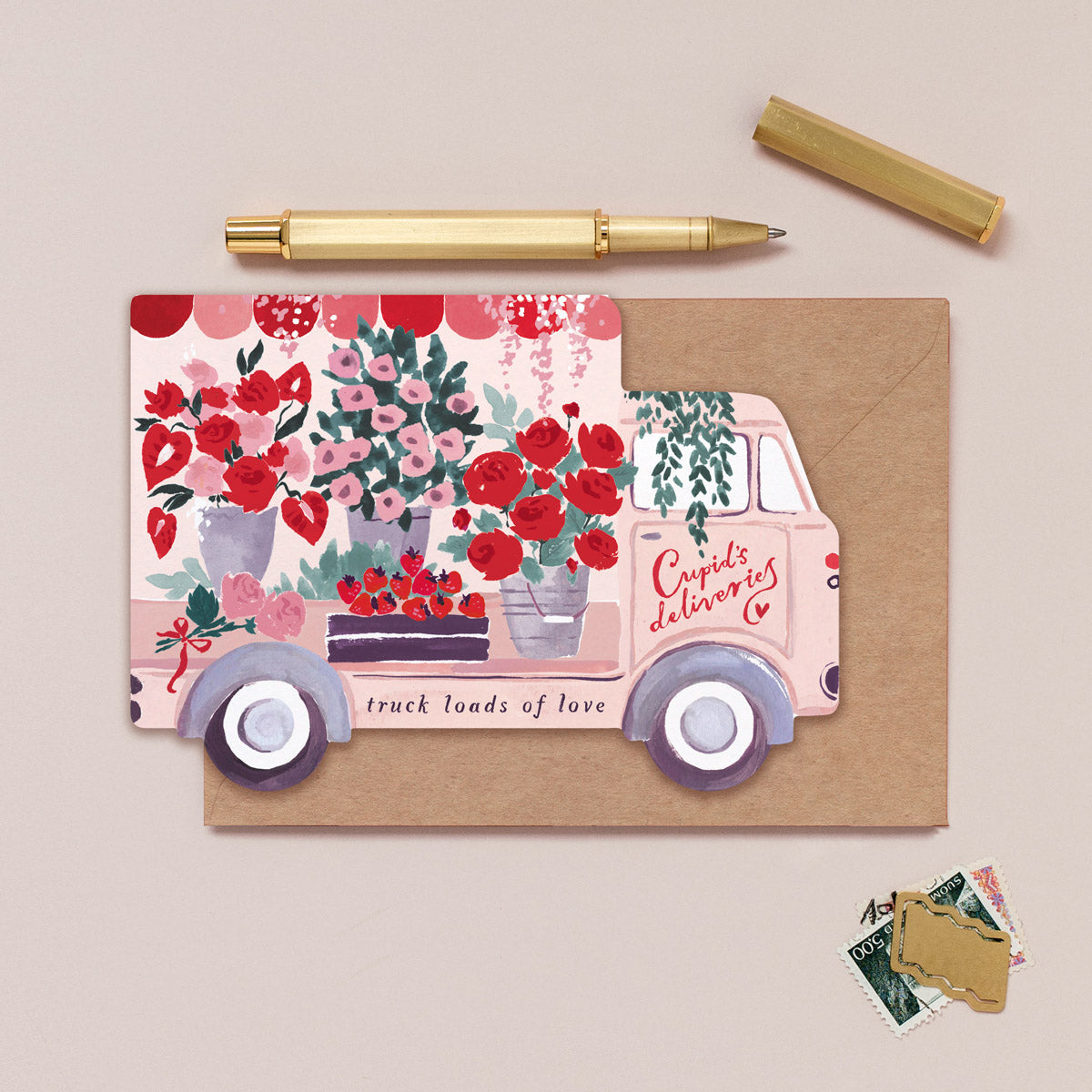 Truck Loads of Love Card | Valentine's Cards | Sister Paper Co.