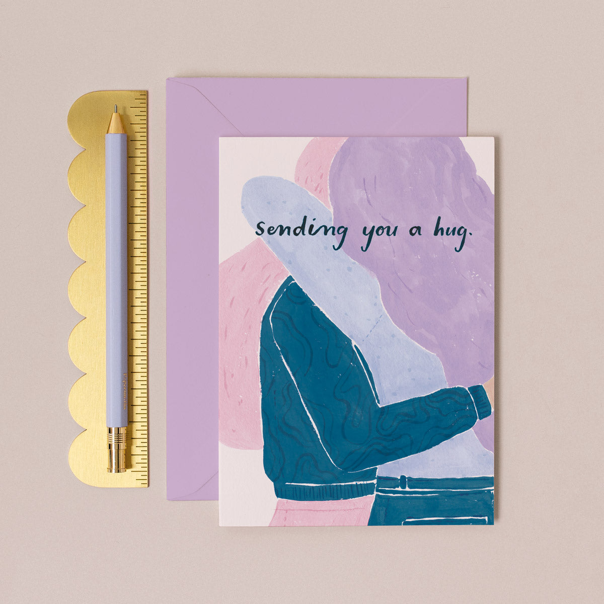 Sending You a Hug Card | Feminist Cards | Sister Paper Co.