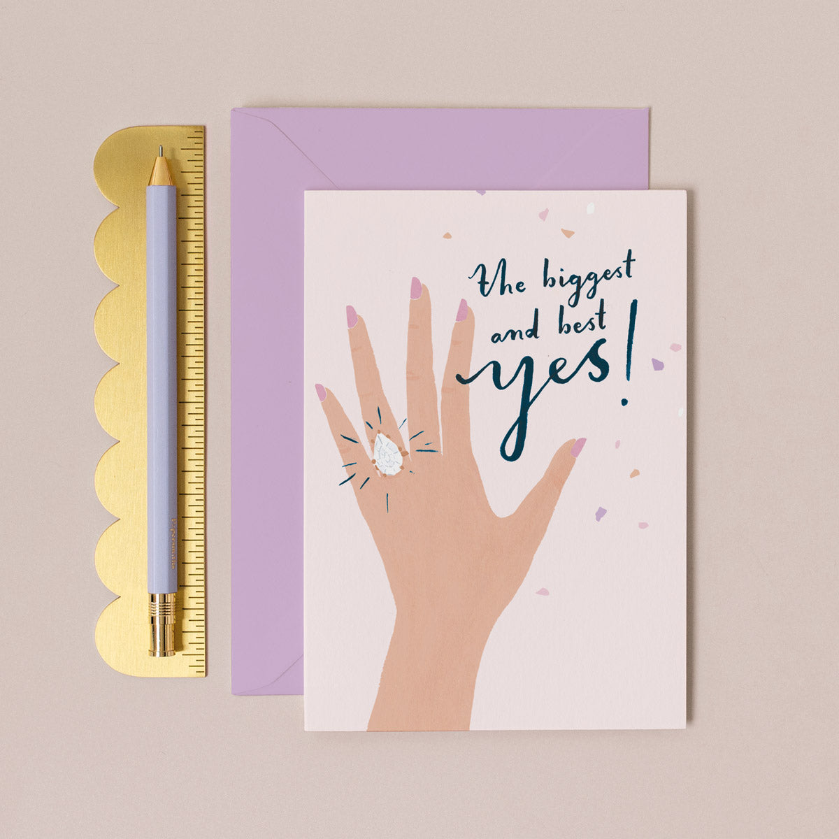 Diamond Ring Card | Engagement Cards | Sister Paper Co.